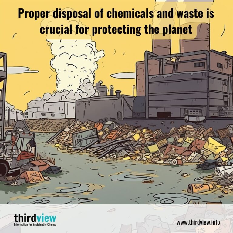 Understanding Chemicals and Wastes Life Cycle - thirdview